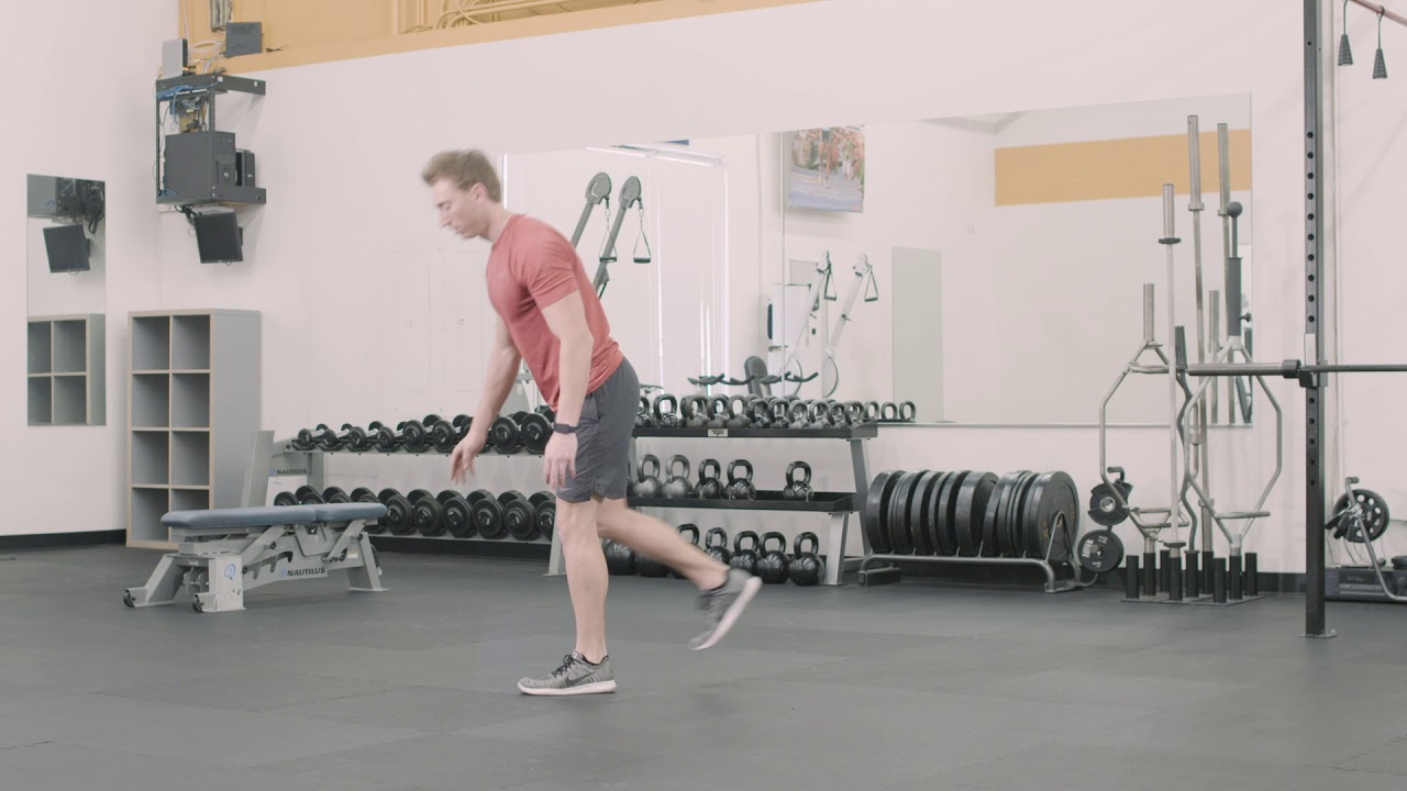 1 Leg Traveling Stork Reach - YouTube
