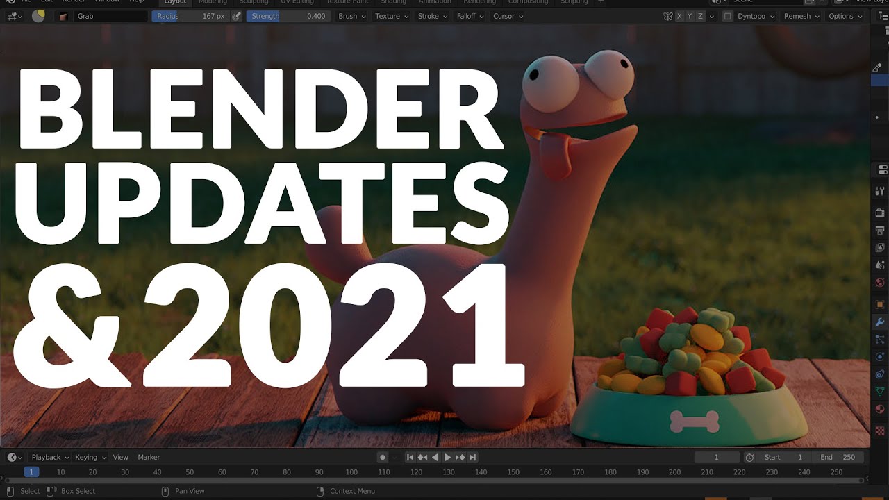 Blender 2021 - Future From the Past - Updates & Rewind! - YouTube