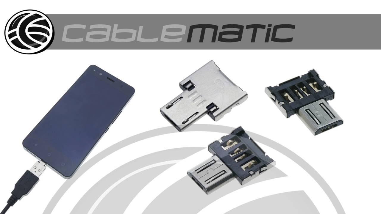Mini Conector OTG Micro USB para SmartPhones y Tablets distribuido por ...