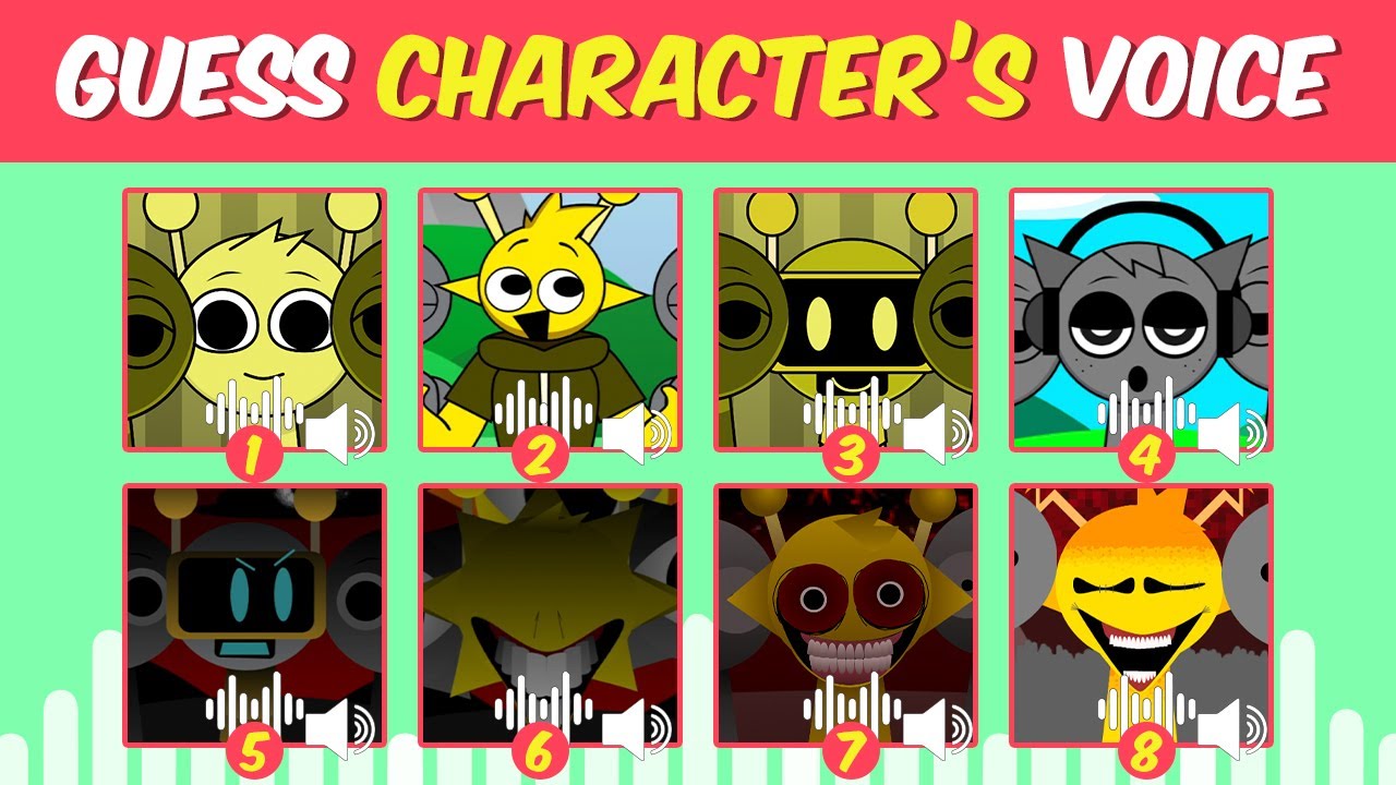 Incredibox Sprunki GUESS The VOICE Challenge - YouTube