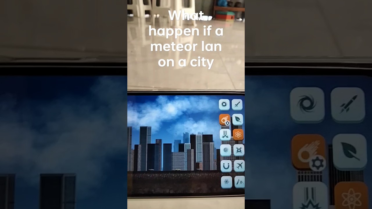 What If A Meteor Land On A City Youtube