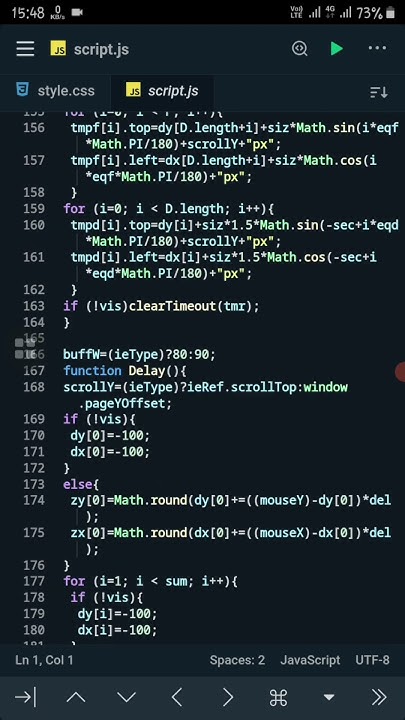 Java Script Follows Mouse Movement || HTML, CSS AND JS - YouTube