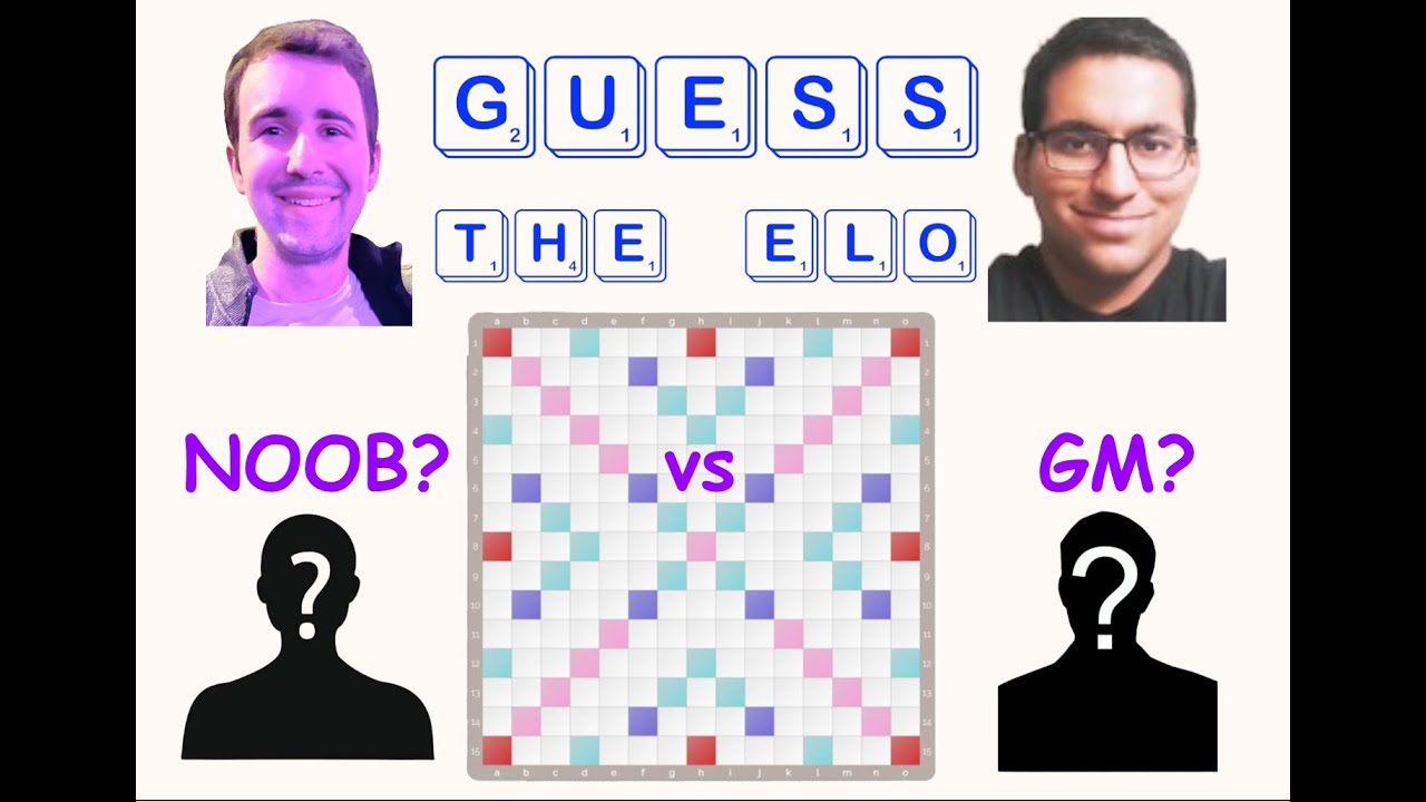 Scrabble Guess the ELO with Sid Murali! - YouTube