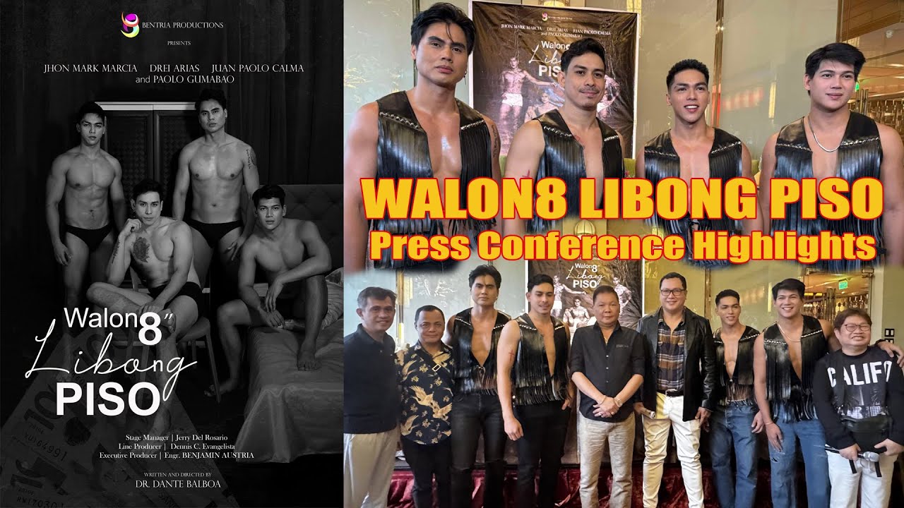 PRESS CONFERENCE Highlights | "Walon8 Libong Piso" | Upcoming Erotic ...