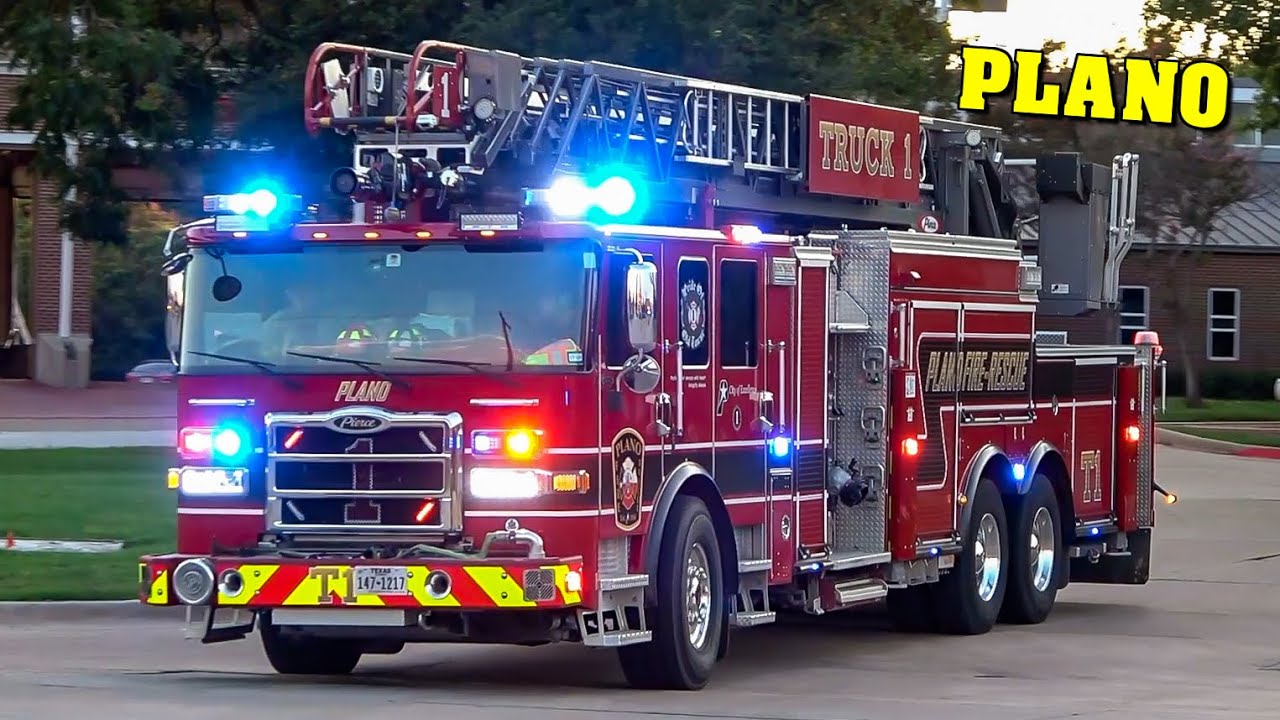 [EVERYONE GOES] - PLANO Fire Station 1 | FULL HOUSE Response: Medic 1 ...
