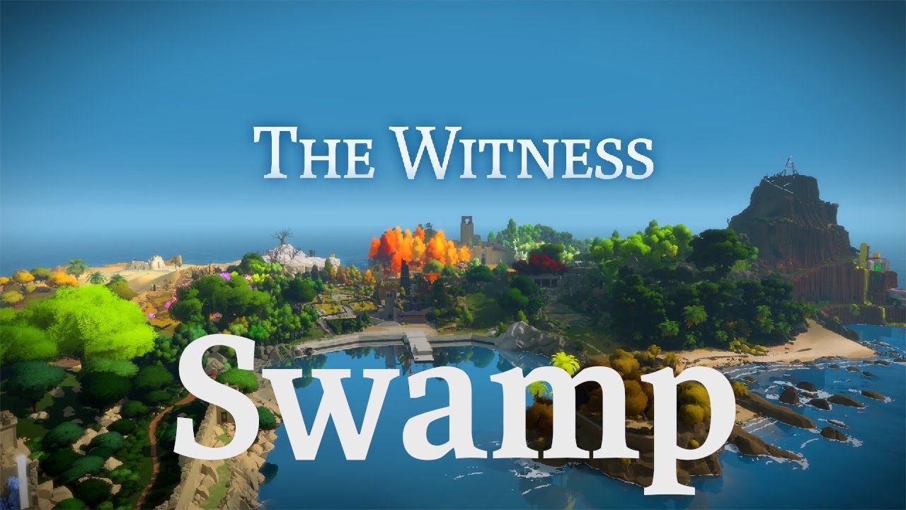 The Witness Swamp ALL PUZZLE SOLUTIONS Gameplay Guide - YouTube