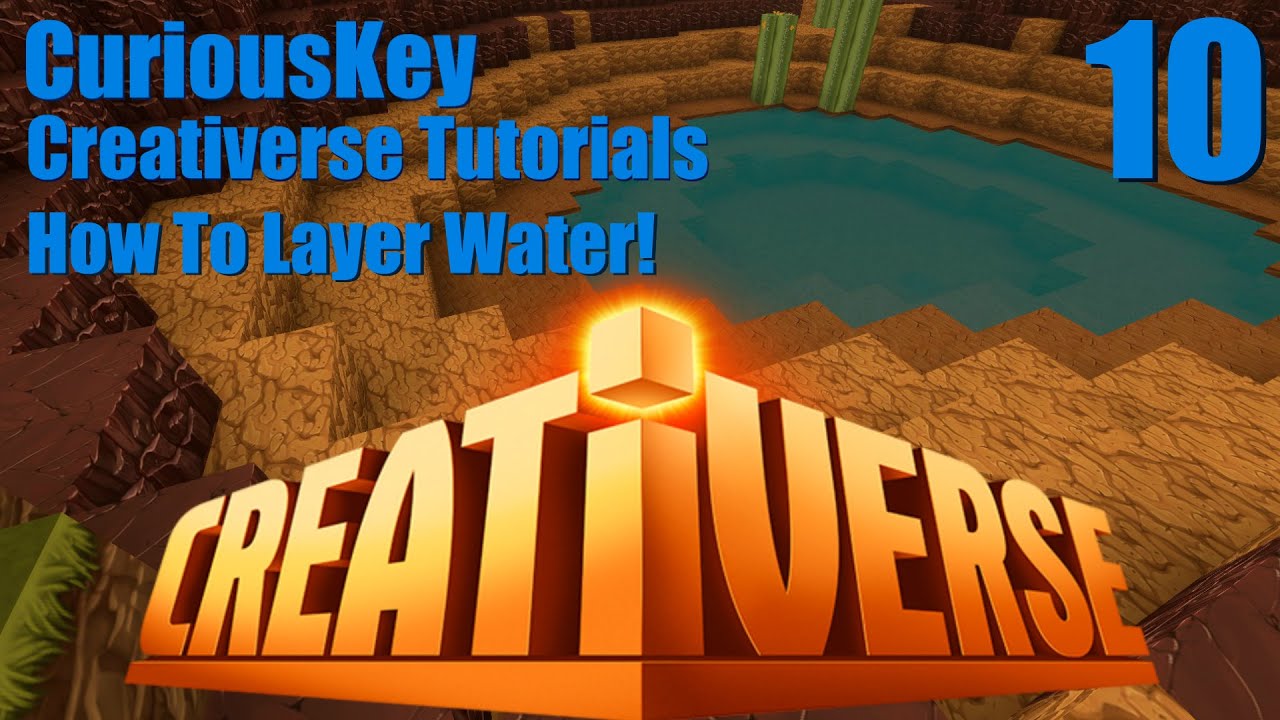 Creativerse Tutorials 10: How To Layer Water! - YouTube