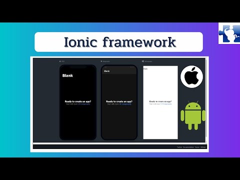 สร้างแอปมือถือ ด้วย Iconic Framework 2022 - 2023 เครื่องมือ Mobile App Cross platform - YouTube