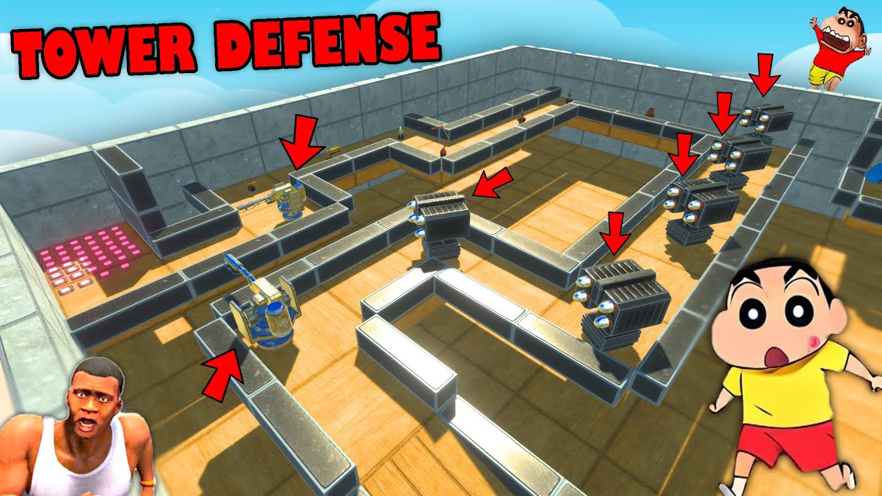 TOWER DEFENSE but in ANIMAL REVOLT BATTLE SIMULATOR All Weapon and ALL ...