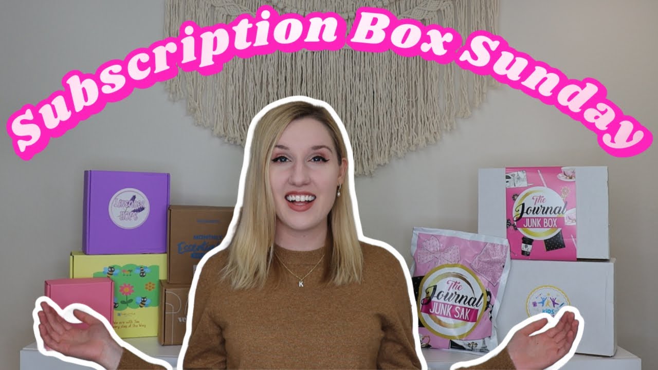 FIRST ONE OF THE YEAR! | Subscription Box Sunday | Vol. 1 January 2024 ...