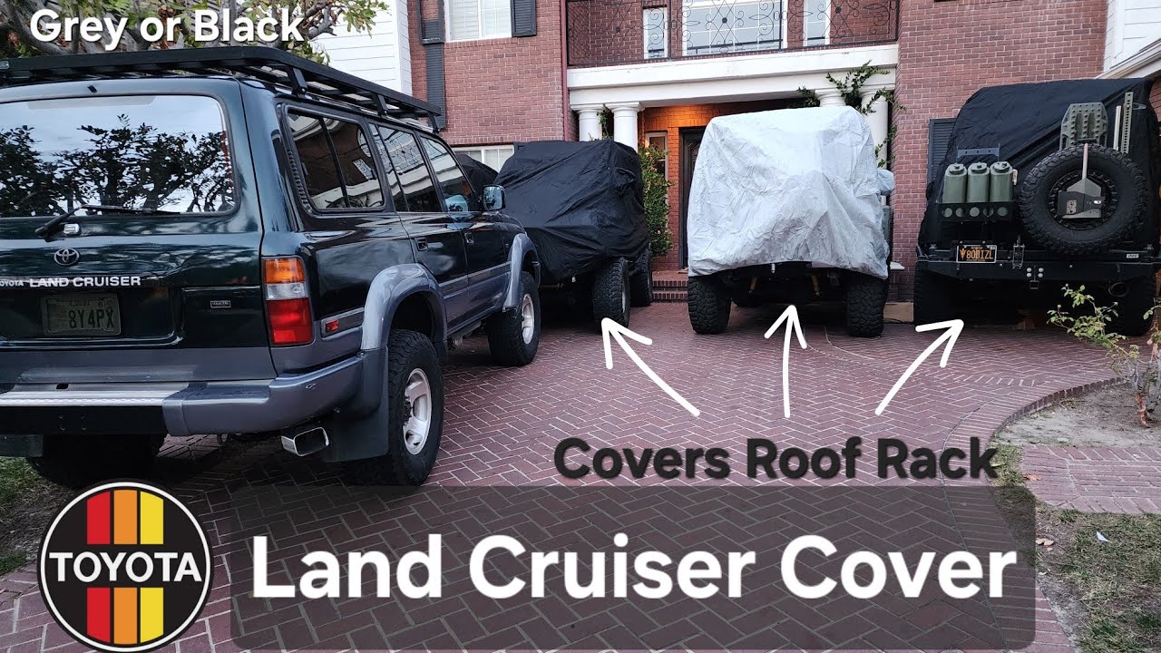 Best Land Cruiser car cover - YouTube