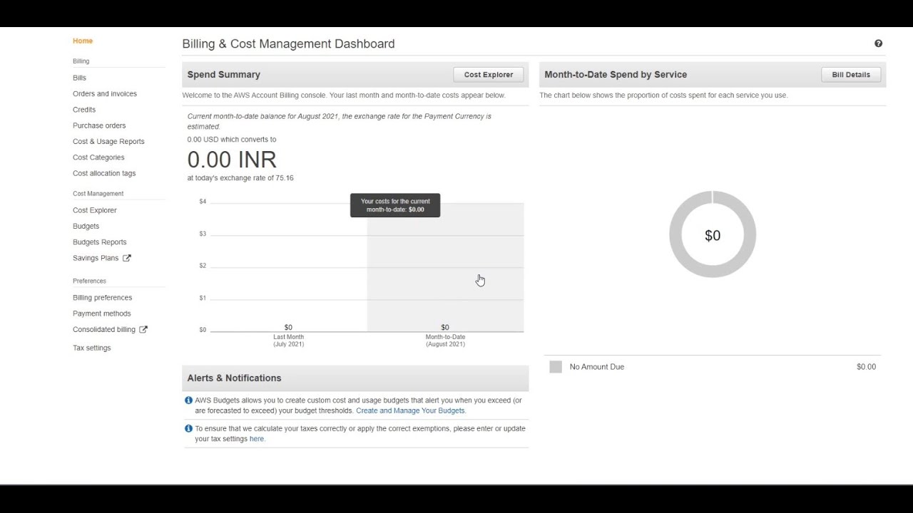 AWS Budget setup tutorial for beginners | cost budget | 2021 - YouTube