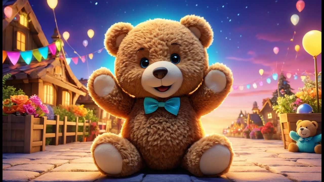 Teddy Bear, Teddy Bear | Classic Nursery Rhyme for Kids | Fun Sing ...