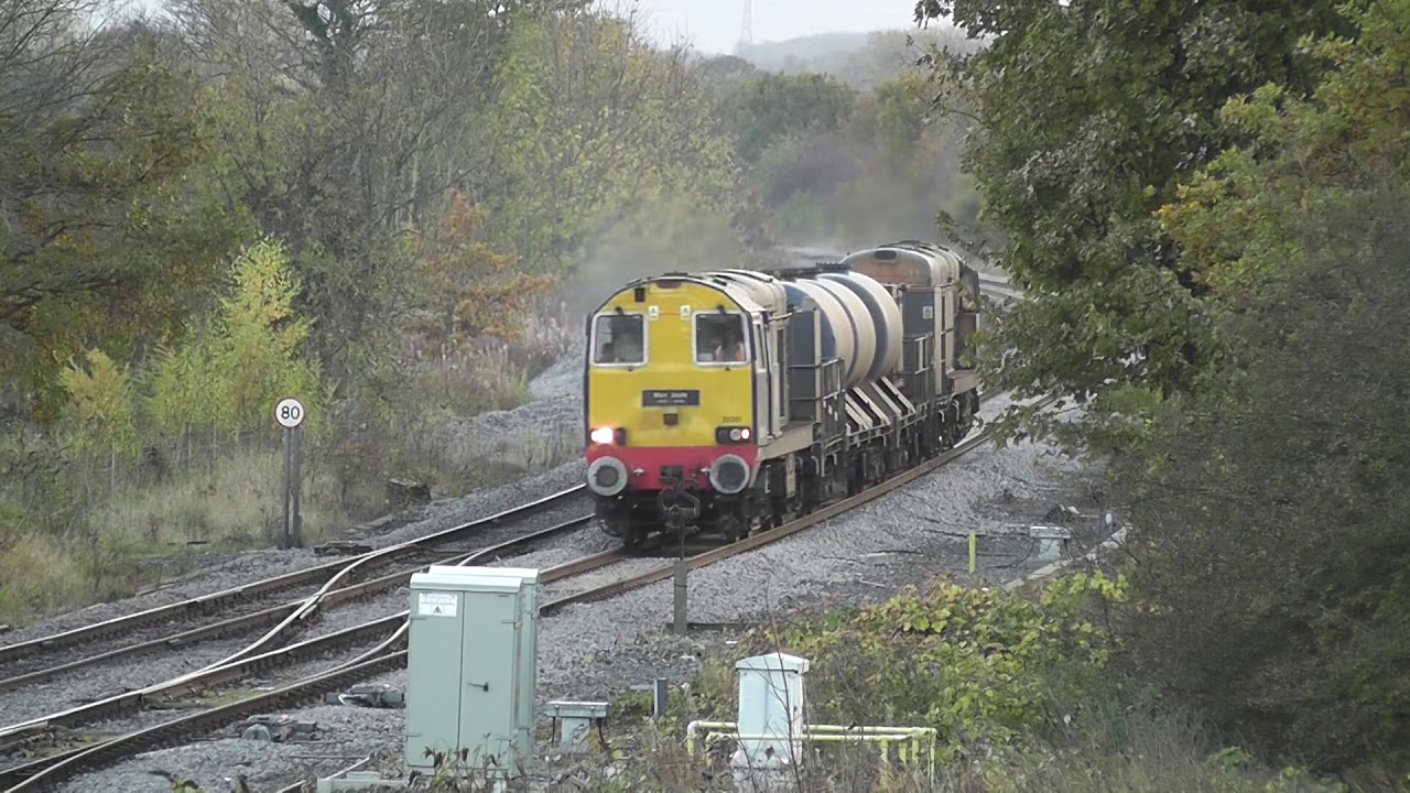 (HD) DRS Class 20's on the RHTT at Church Fenton & York - 7/11/12 - YouTube