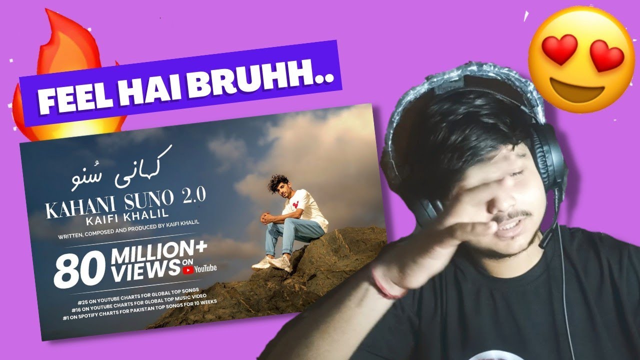 Kaifi Khalil - kahani suno 2.0 ( official music video) | Reaction by KRN - YouTube