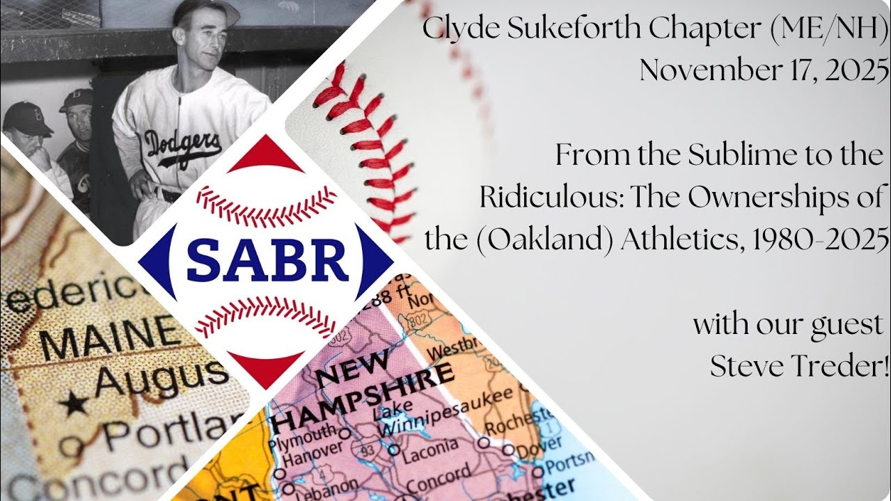 Clyde Sukeforth Chapter Meeting with Steve Treder! - YouTube