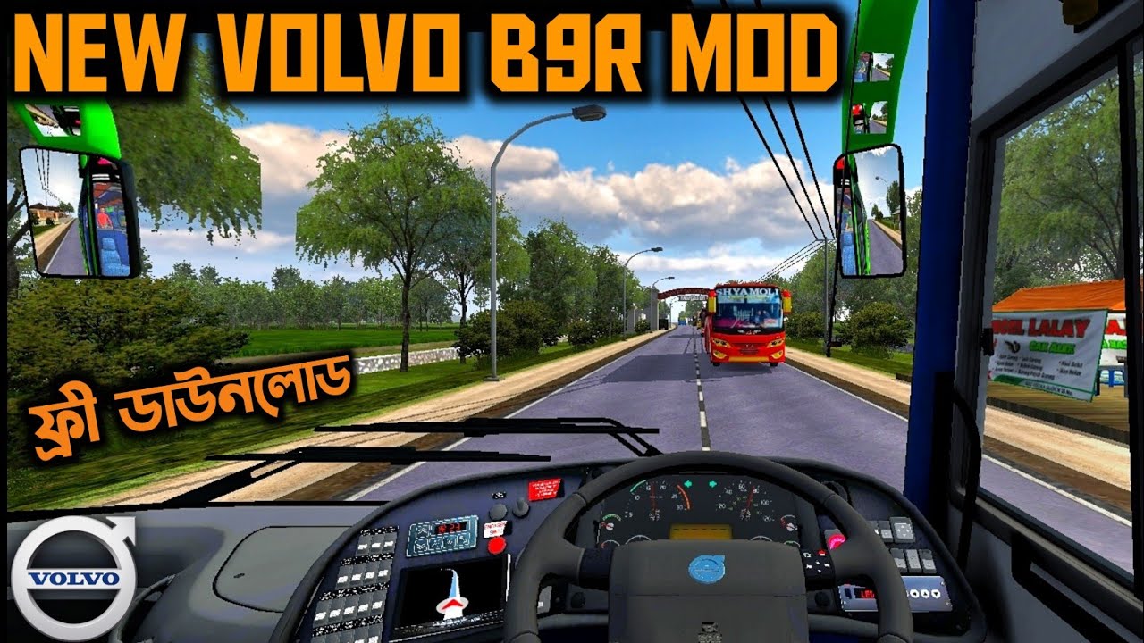 New VOLVO B9R Bus Mod For Bus Simulator Indonesia || VOLVO b9r update ...