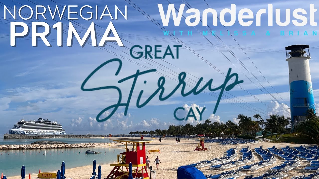NCL Prima to Great Stirrup Cay - Private Island done right! - YouTube