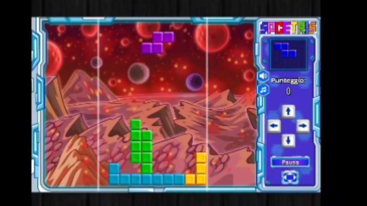 Tetris game online - gioco mattoncini gratuito - YouTube