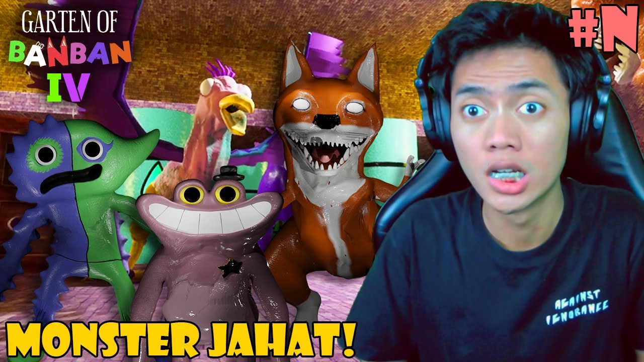 Banyak monster baru yang aneh dan jahat! Garten of Banban 4 - Indonesia ...