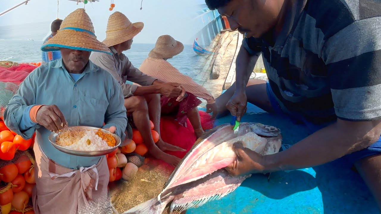 🤩Ocean to Plate‼️ 4 Unique Fishing Methods & Delicious Fish Recipes!😋 ...