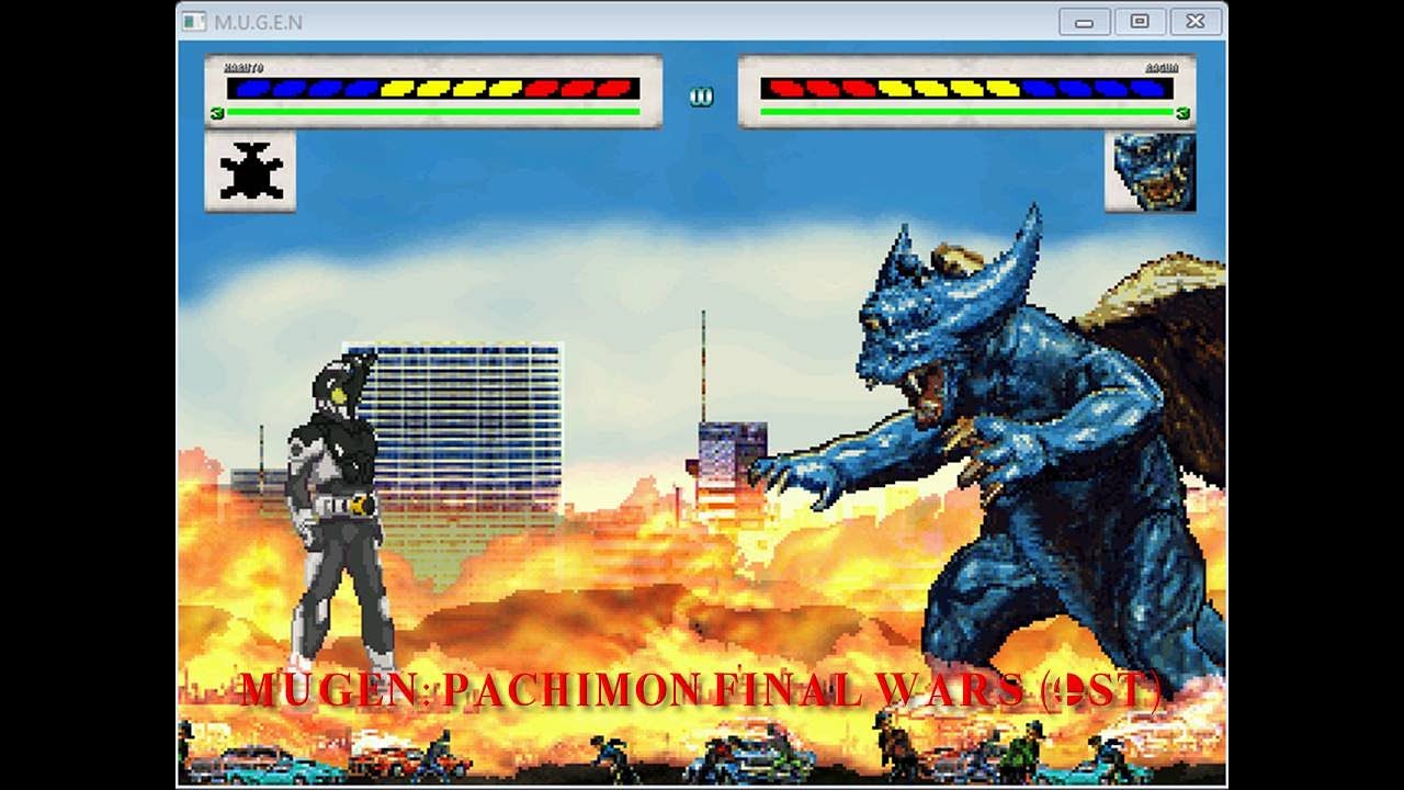 MUGEN: Pachimon Final Wars OST (Bach In Scat/Bagun Theme) - YouTube