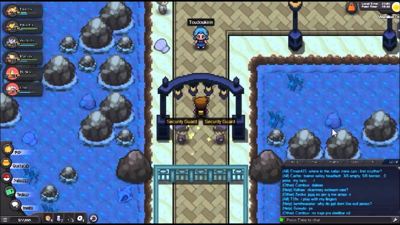 Pokemon Revolution Pegando HM01 - Cut no S.S. de Vermilion - YouTube