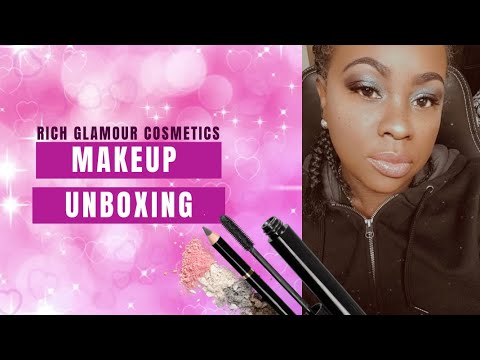 Unboxing of Rich Glamour Cosmetics - YouTube