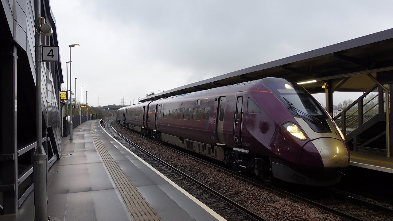 BRAND NEW Class 810 on it's first mainline outing - YouTube