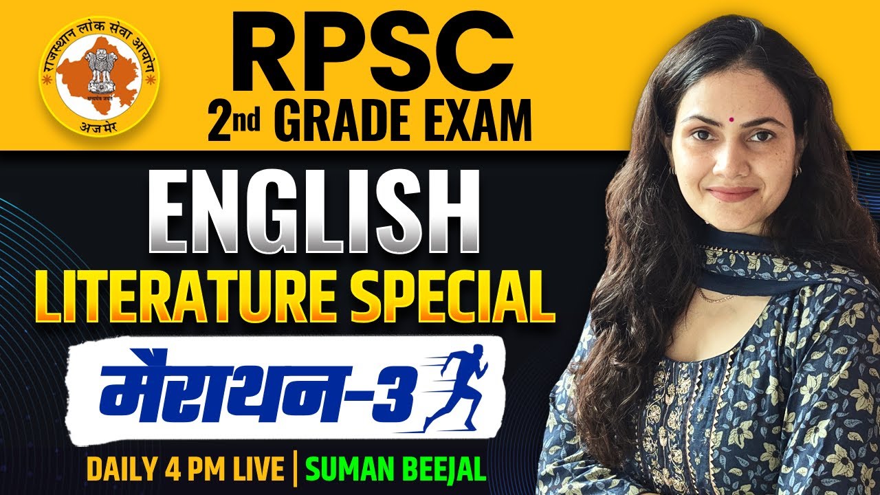 RPSC 2nd GRADE English Marathon 2025 | Most Expected Question-3 ...