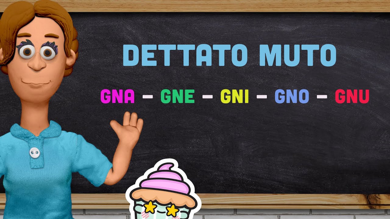 Dettato Muto | GNA GNE GNI GNO GNU | Regola Ortografica sul Finale ...