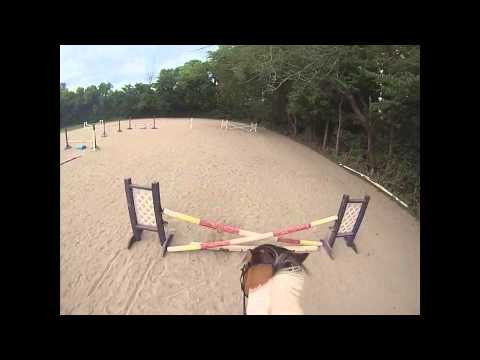 Horse Jumping Helmet Cam || GoPro - YouTube