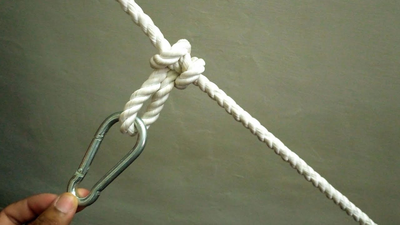 How to tie a Climbing knot | climbing rope knots| climbing rope - YouTube