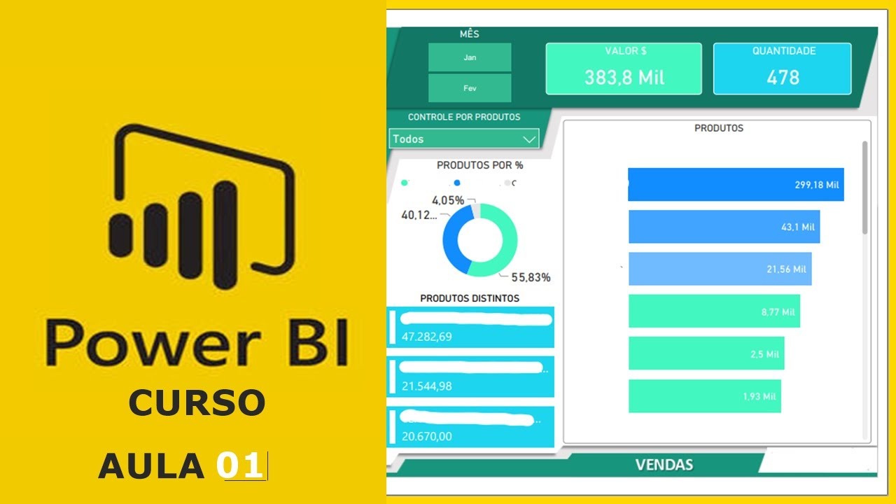 CURSO POWER BI - AULA 01 PARTE 1/3 - YouTube