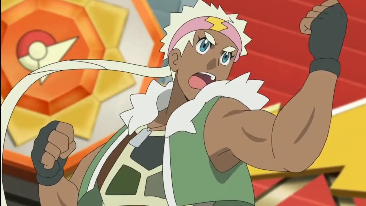 Female Muscle Clip 42- Pokémon Journey The Series, Visquez - YouTube