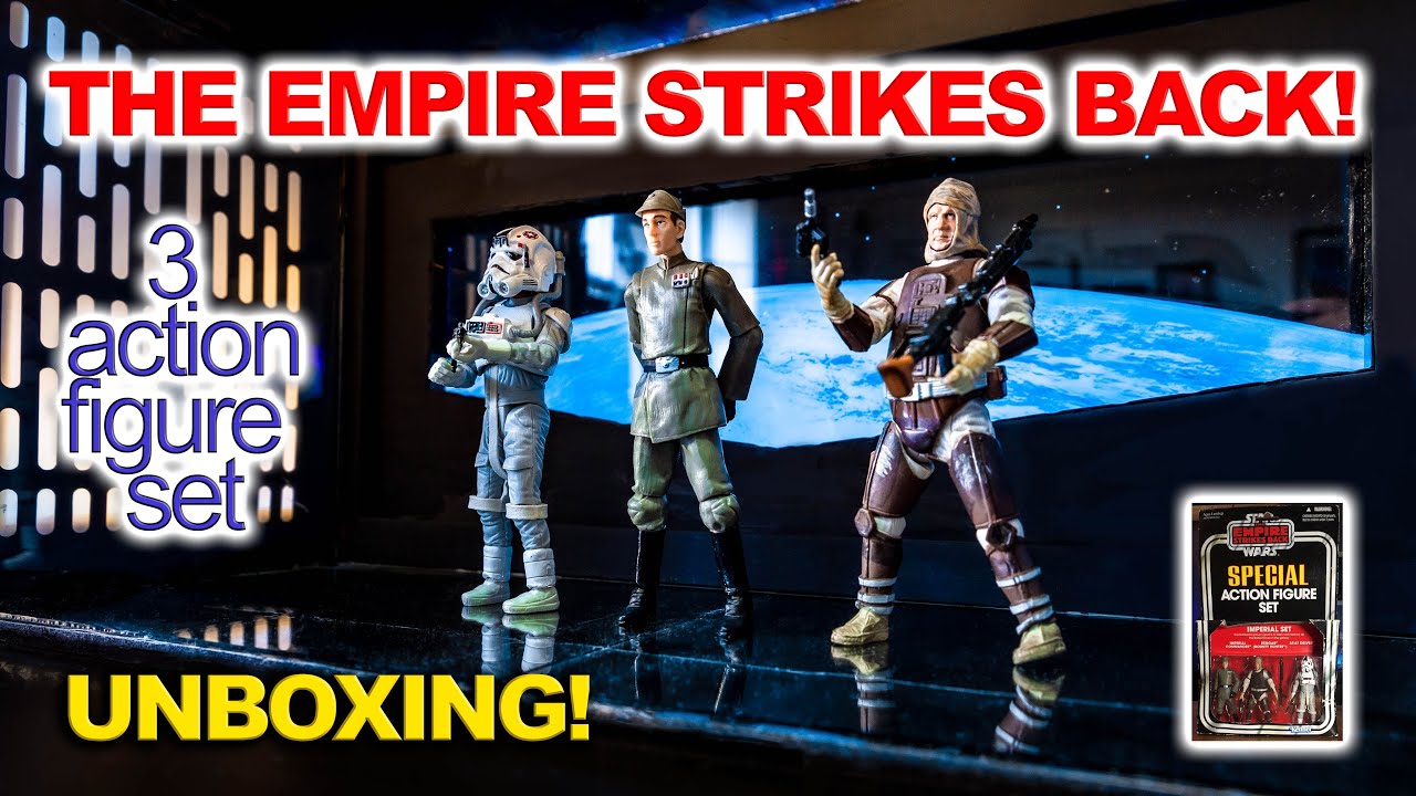 THE EMPIRE STRIKES BACK! Action Figure Trio! - YouTube