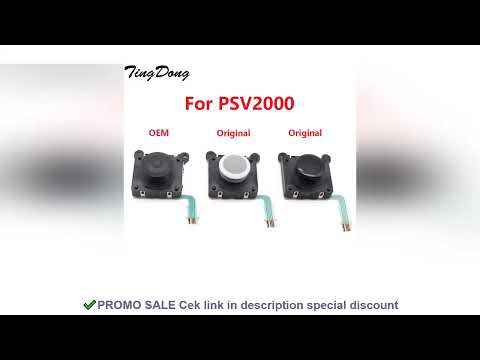 TingDong For PS Vita 2000 Slim 3D analog Joystick Joy Stick replacement for PSV2000 PSV 2000 ...