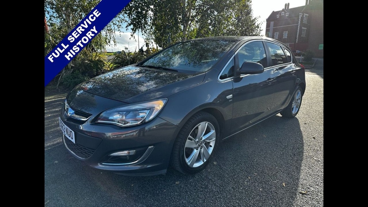 63 Plate Vauxhall Astra Detailed Walkaround - YouTube