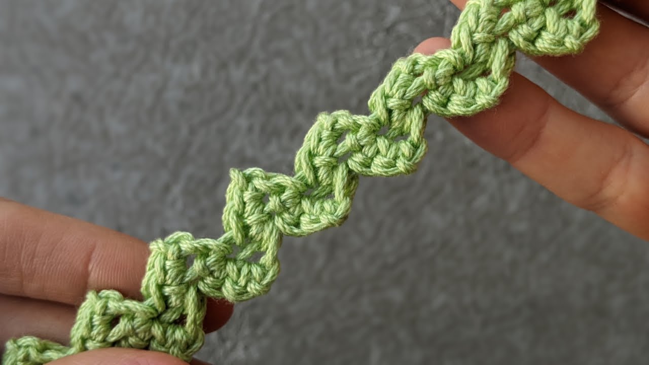 Chainsaw Crochet Lace Cord (Narrow) - YouTube
