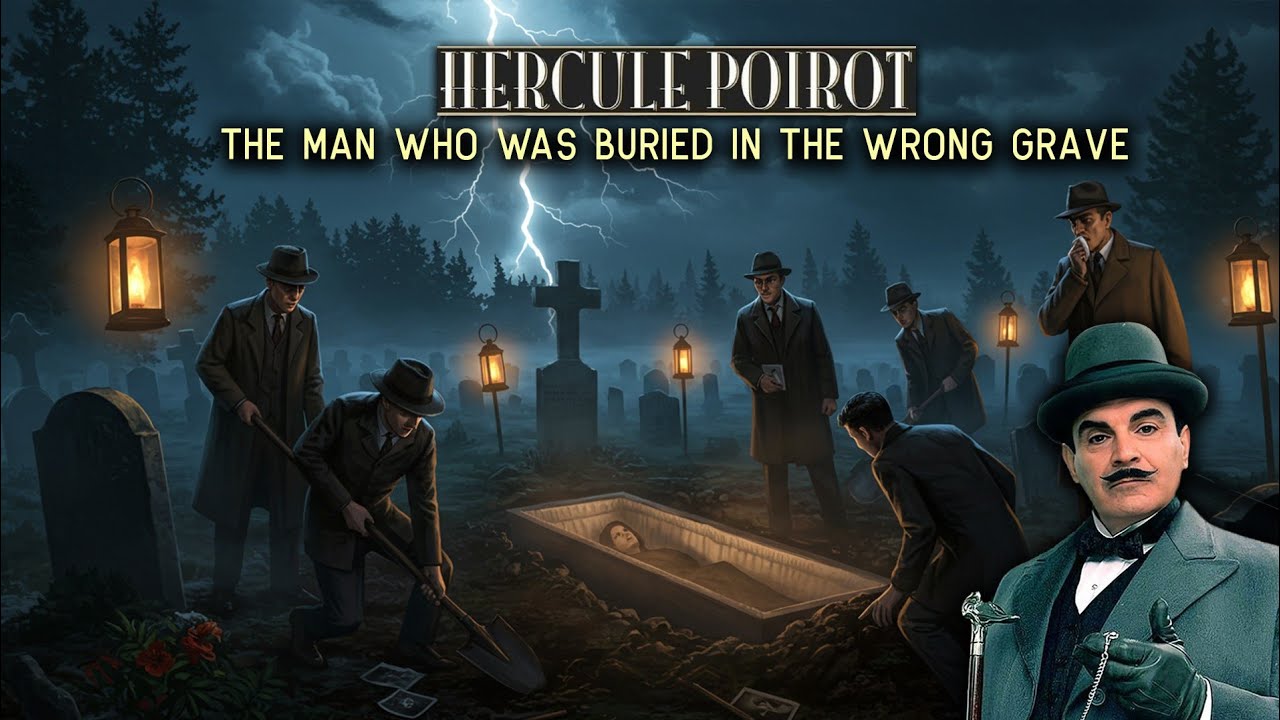Hercule Poirot & The Man Who Was Buried in the Wrong Grave | A Hercule Poirot Story - YouTube