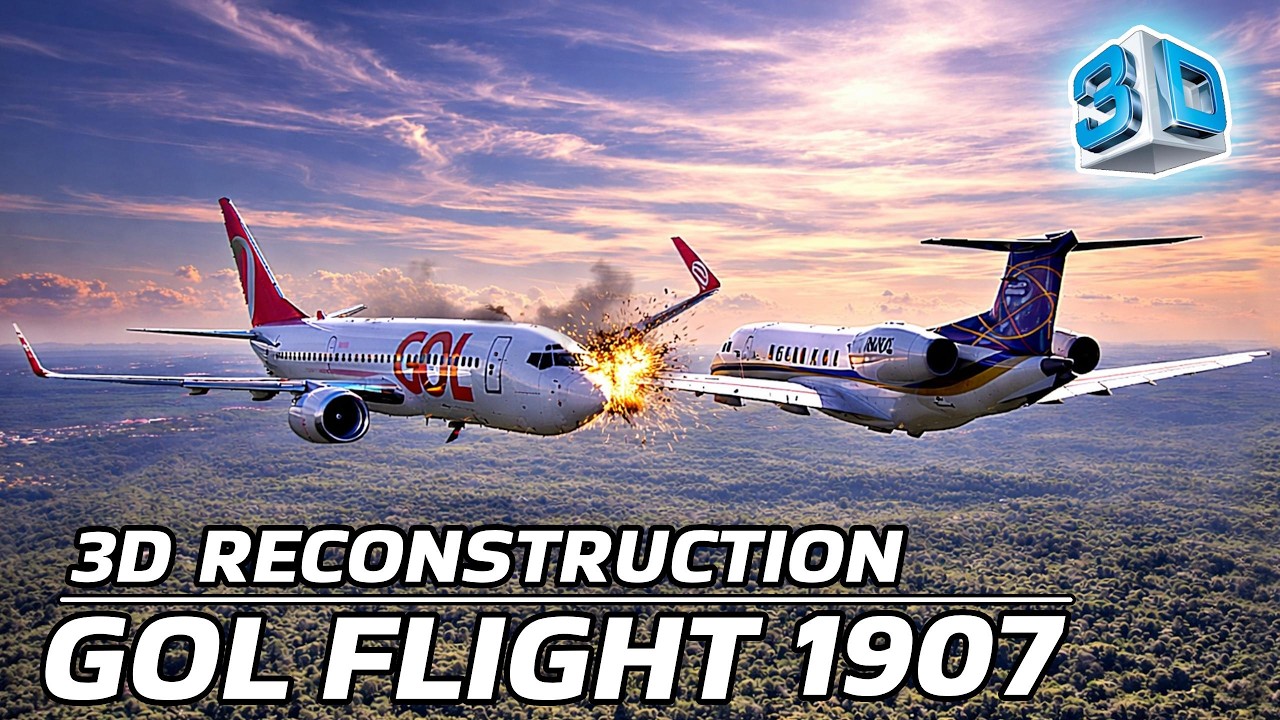 3D Reconstruction of the GOL Flight 1907 Air Disaster - YouTube