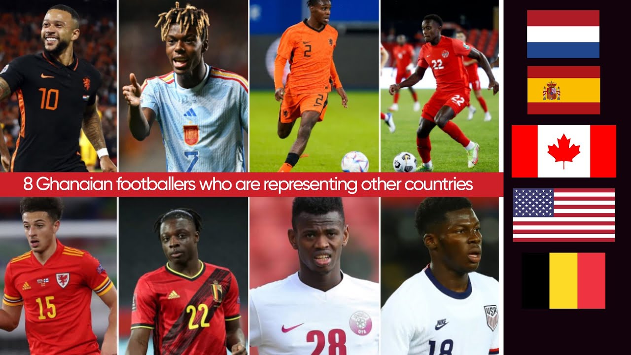 8 Ghanaian footballers who are representing other countries at the FIFA ...