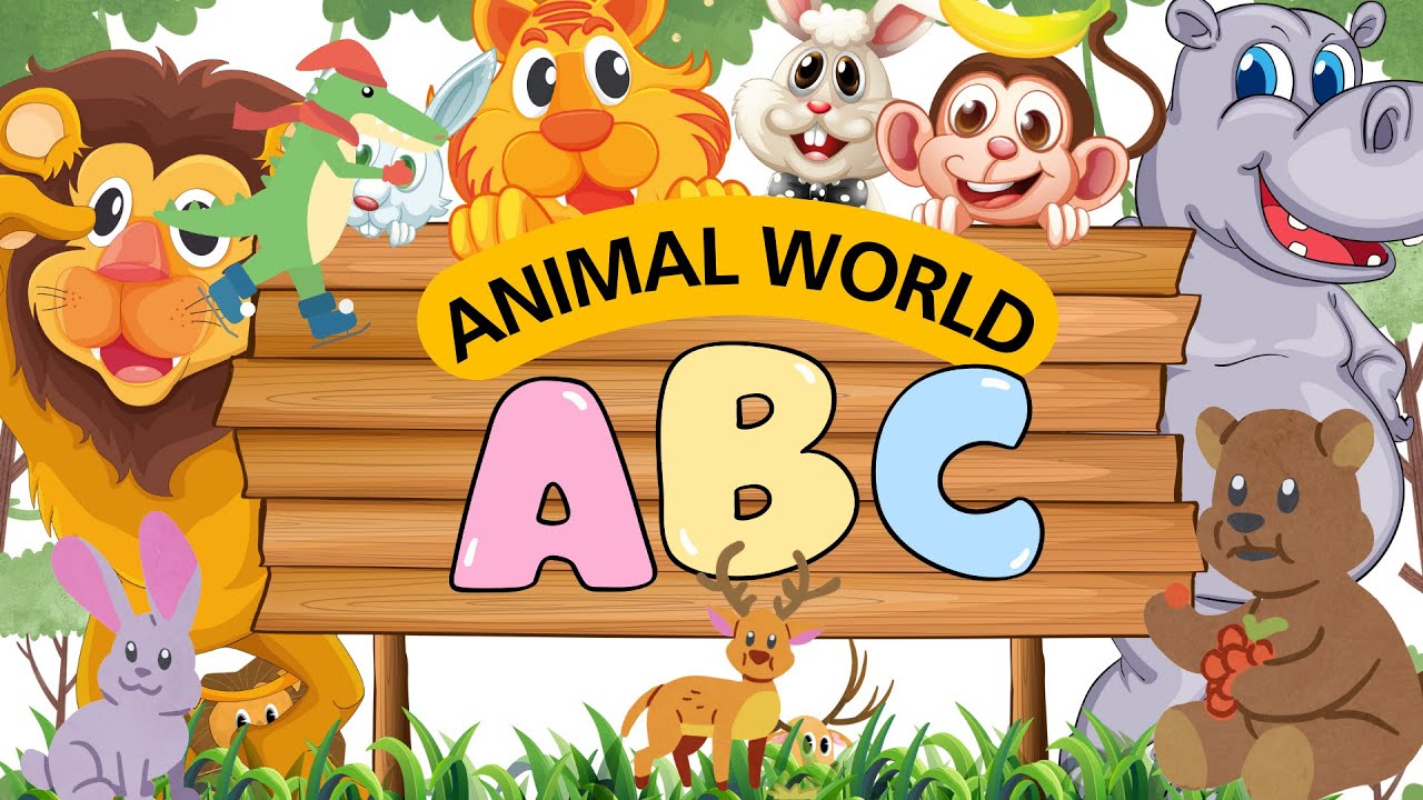 Alphabet Animals A to Z | ABC Animals Song for Kids | Kiddo's Learning ...