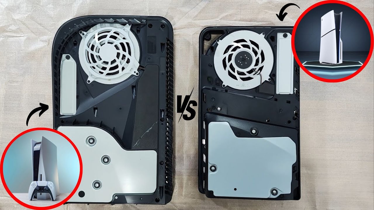 NOVO PS5 SLIM VS PS5 FAT | COMPARATIVO - YouTube