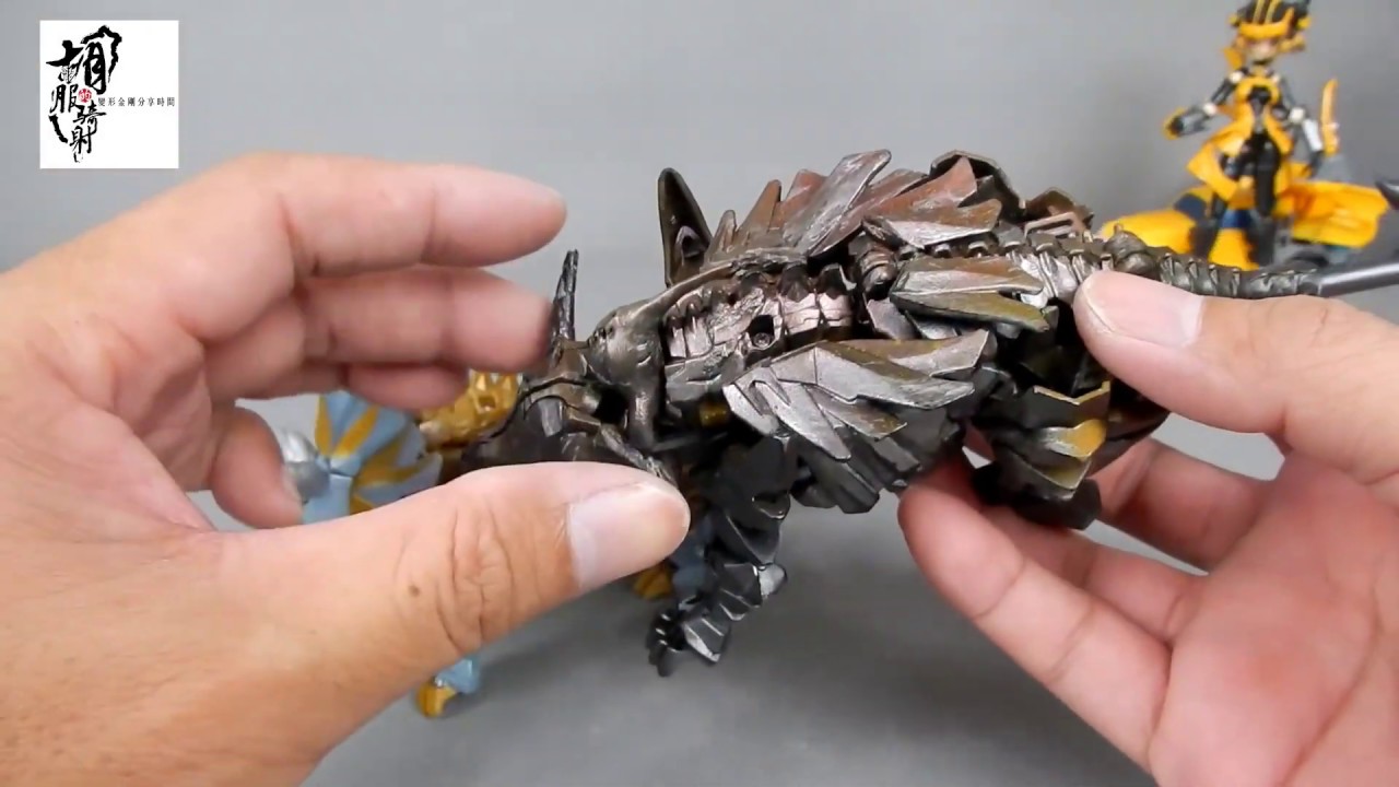 1027 胡服騎射的變形金剛分享時間1027集 TF5 DELUXE SLUG RID SCOWL CUSTOM 鐵塊改造品 - YouTube