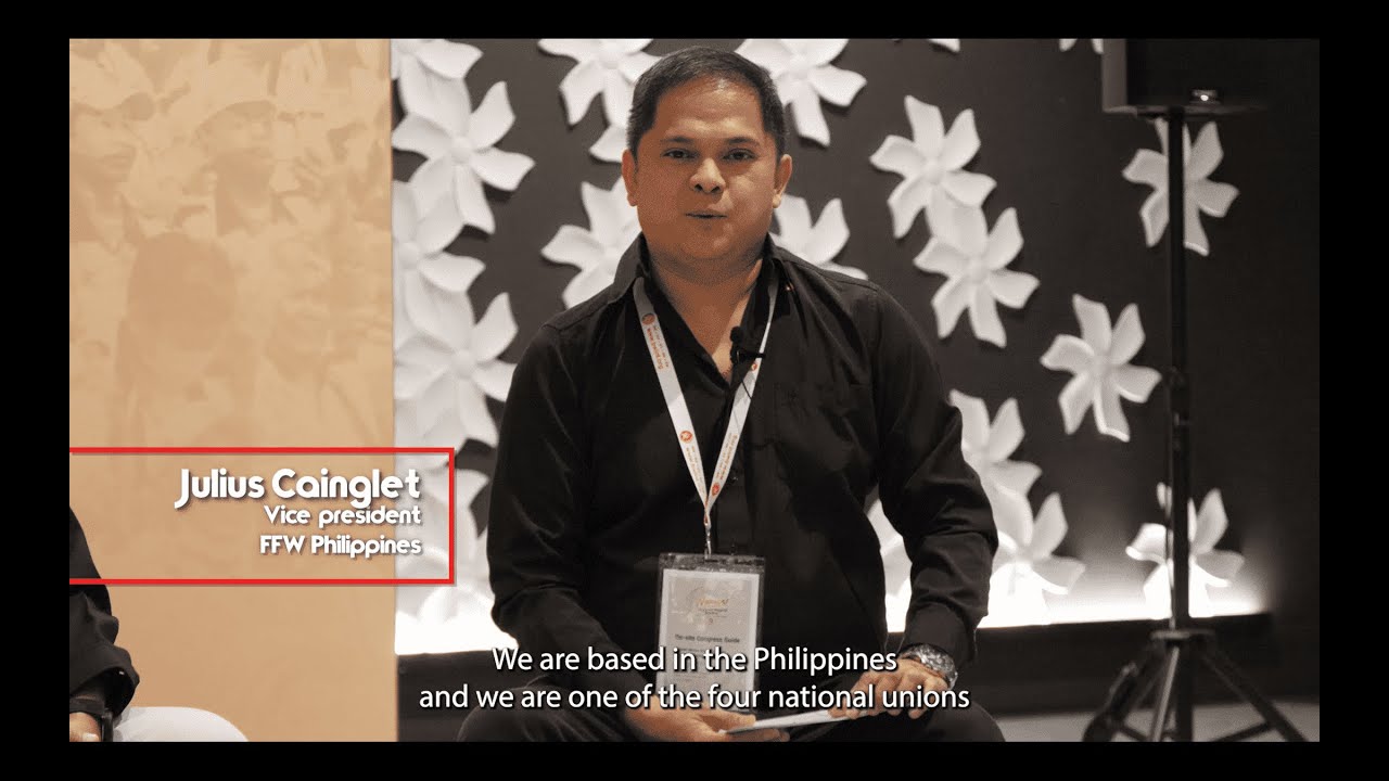 Julius Cainglit FFW Philipinnes Hands Off Trade Unions in the ...