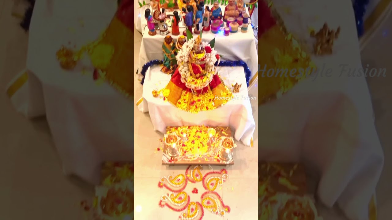 NAVARATHRI GOLU Decoration Idea | Bommala Koluvu Decoration | Navratri ...