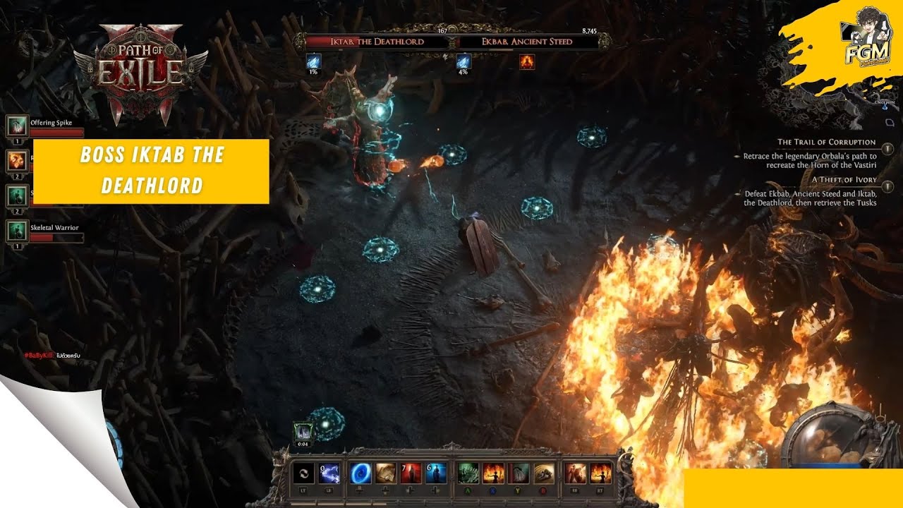Boss Iktab The Deathlord Game Path Of Exile 2 - YouTube