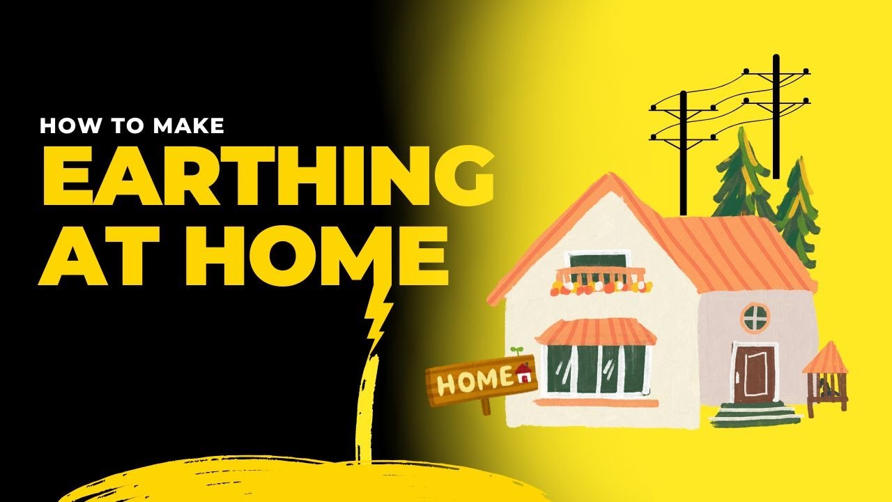 How to install Electrical Earthing At Home - YouTube