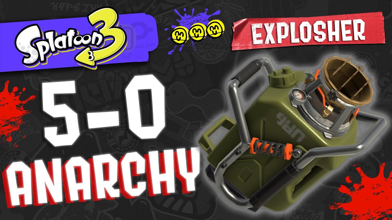 I played Explosher for the FIRST time and went 5-0 in Anarchy series ...